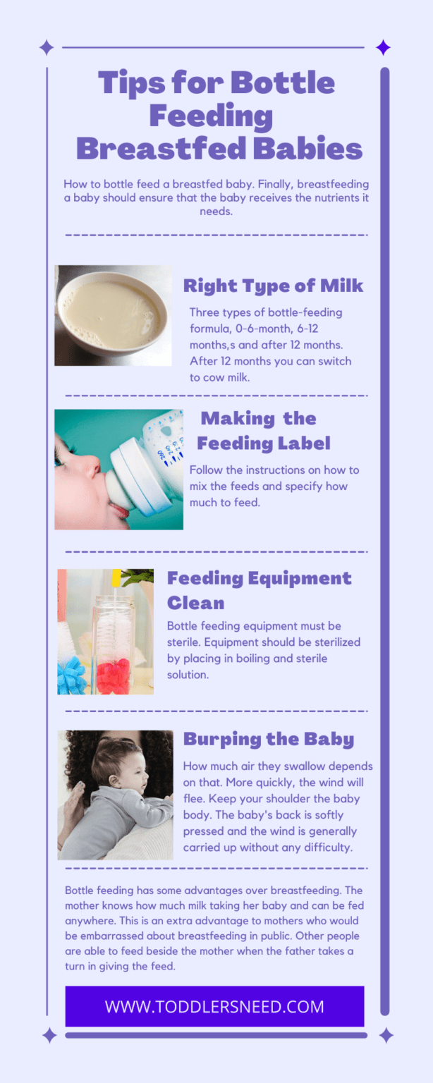 Tips for Bottle Feeding Breastfed Babies-Toddlers Need - Toddlers Need