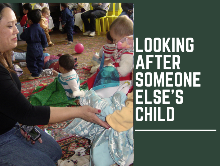 Looking After Someone Else’s Child – Child Care - Toddlers Need