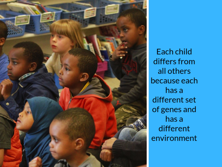 Why each child is different? Child Development - Toddlers Need