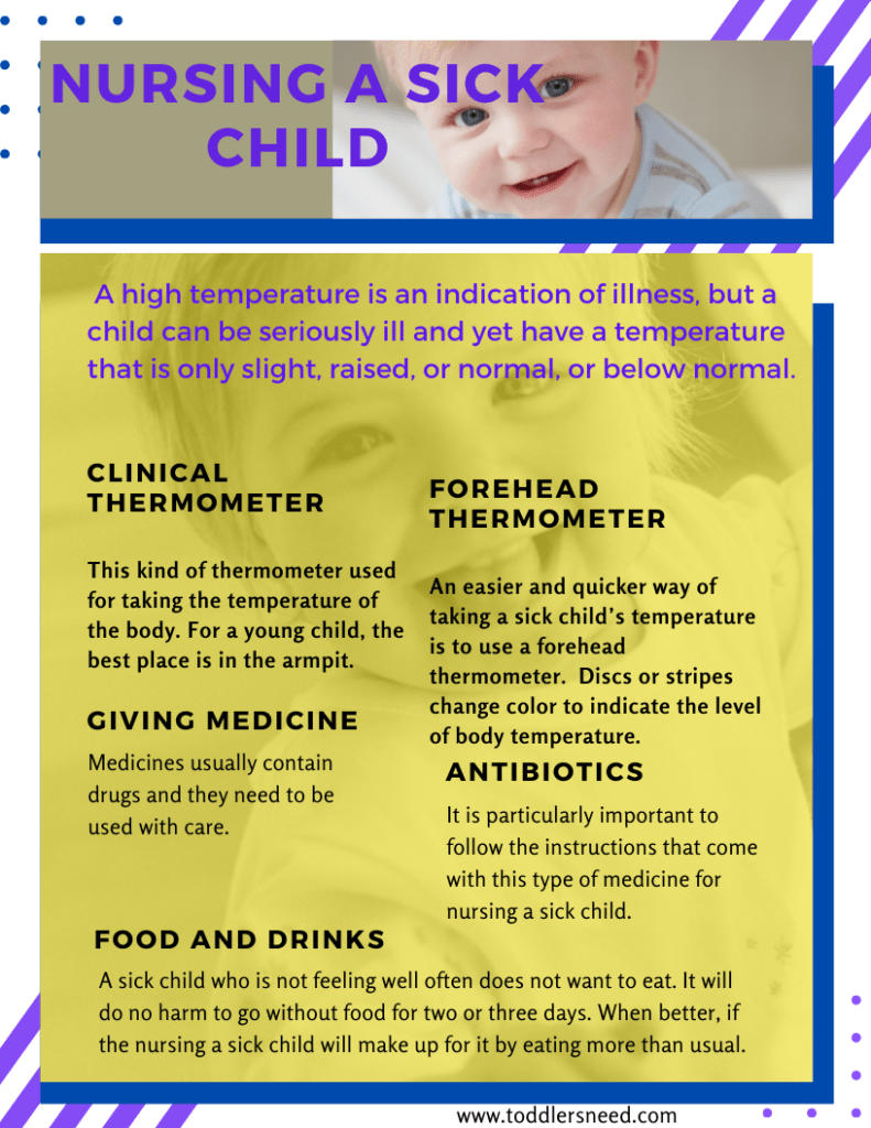 How to Nursing a Sick Child? Children Health - Toddlers Need